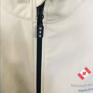 Microsoft | Jackets & Coats | Mens Jacket Zipper Up Microsoft Usa ...